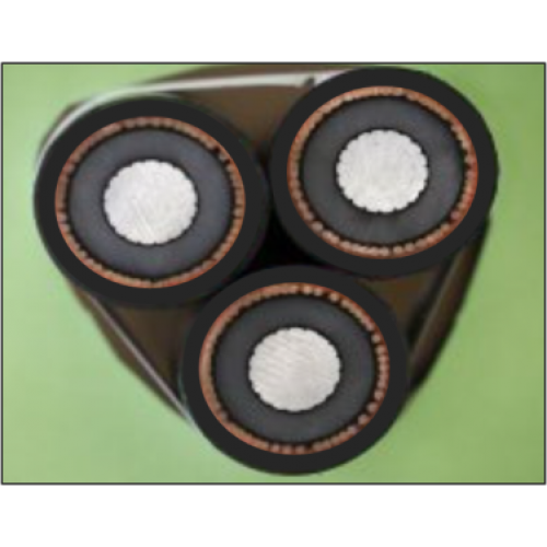 11kV 3 x 1C x 95mm2 Stranded WB Al TR-XLPE/CWS (6kA/1sec)/WBT/HDPE